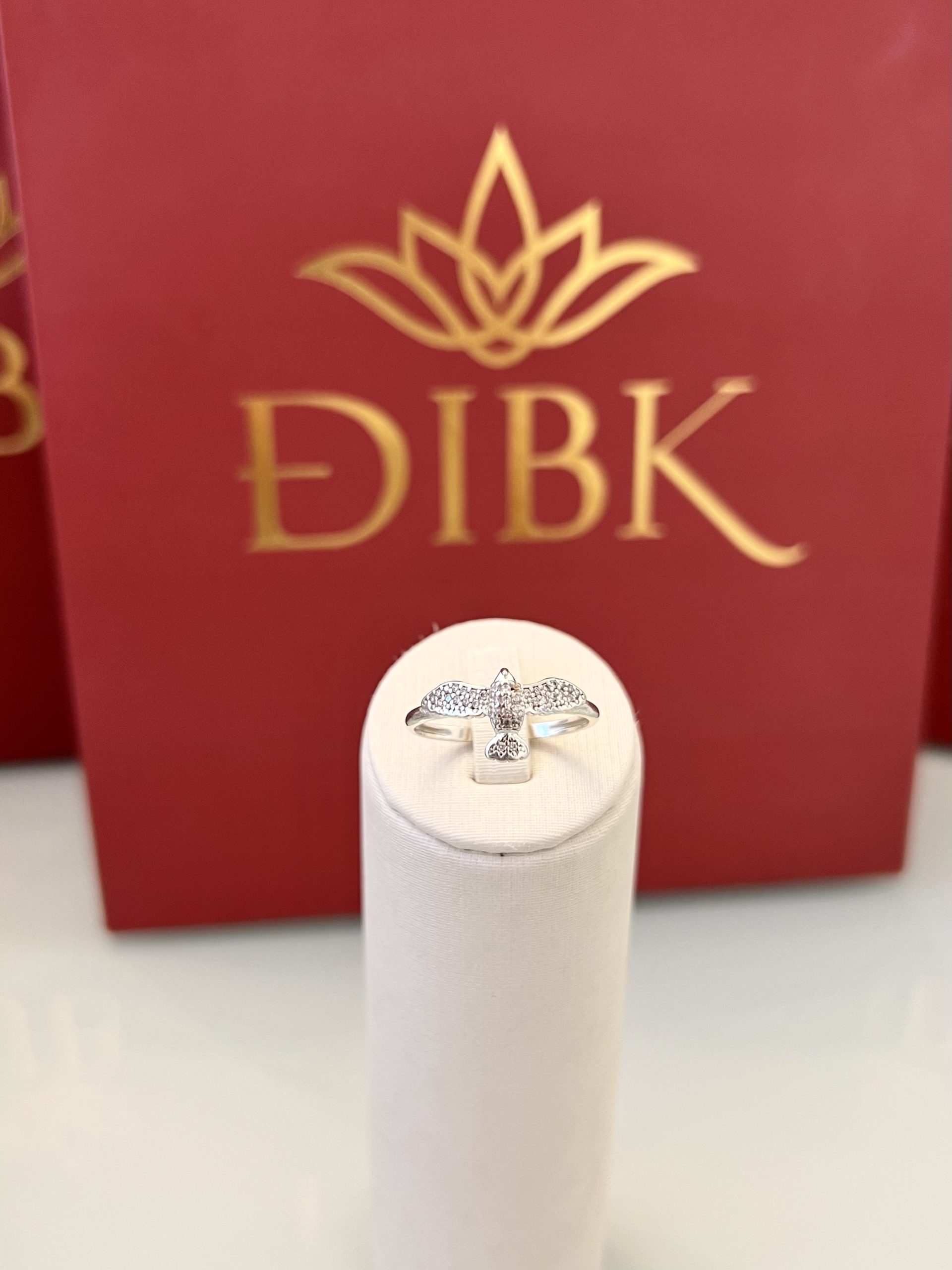 Anel Divino Espírito Santo - Dibk joias