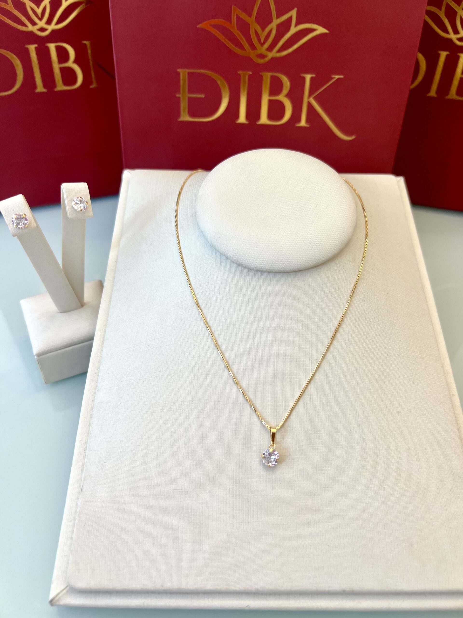 Conjunto ponto de luz menor - Dibk joias